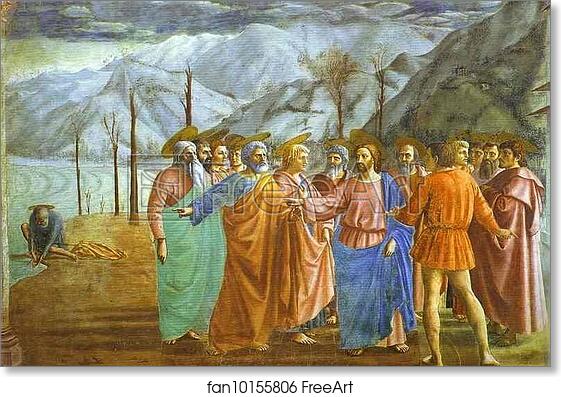 The Tribute Money Masaccio