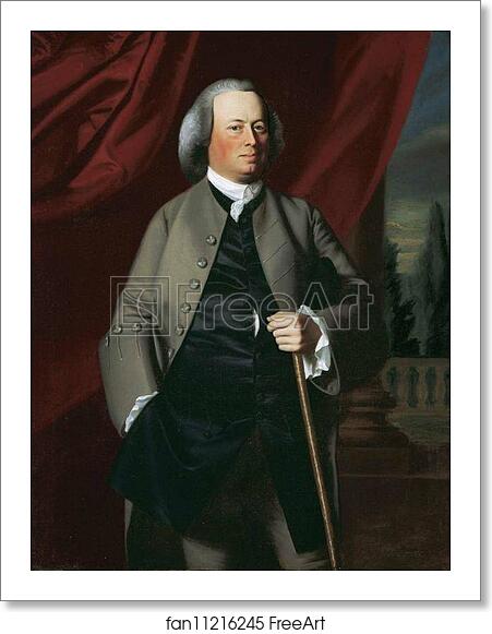 Free art print of James Warren by John Singleton Copley. 1763. Oil on ...