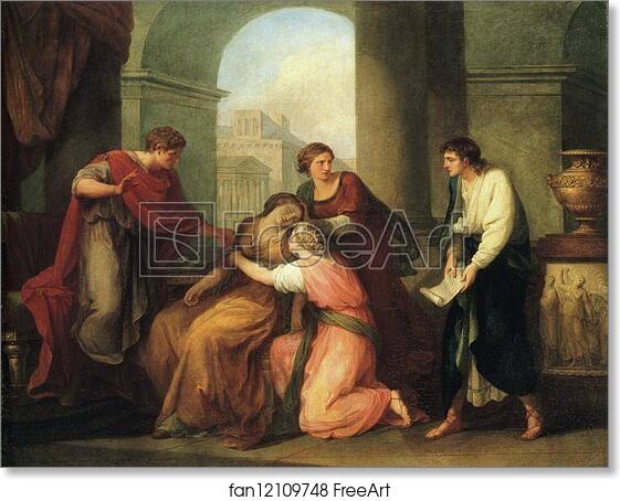 Free art print of Virgil Reading the Aeneid to Augustus and Octavia by ...
