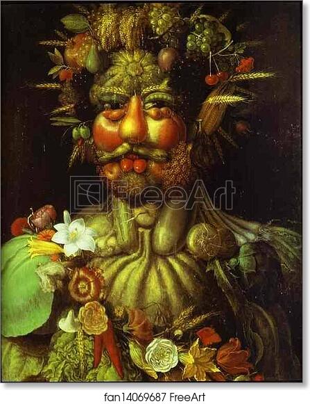 Free art print of Vertumnus by Giuseppe Arcimboldo | FreeArt | fan14069687