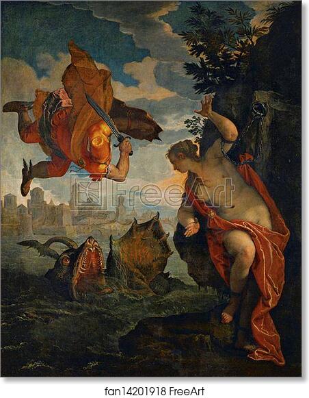 Free art print of Perseus and Andromeda by Paolo Veronese | FreeArt ...