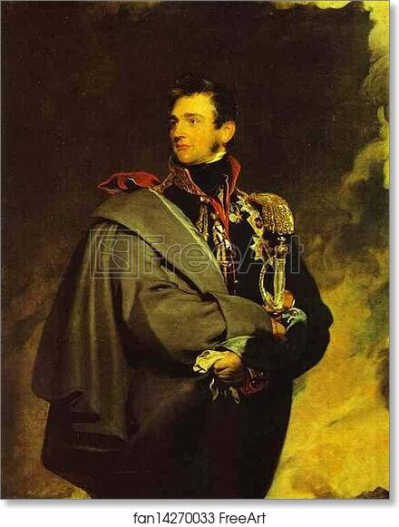 Free art print of Portrait of Count Mikhail Semyonovich Vorontsov by ...
