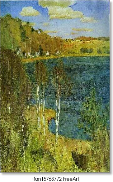 Free art print of The Lake by Isaac Levitan | FreeArt | fan15763772