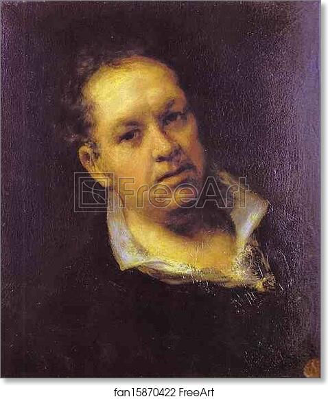 Free art print of Self-Portrait by Francisco De Goya Y Lucientes ...