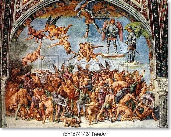 Free art print of The Hell by Luca Signorelli | FreeArt | fan16741424
