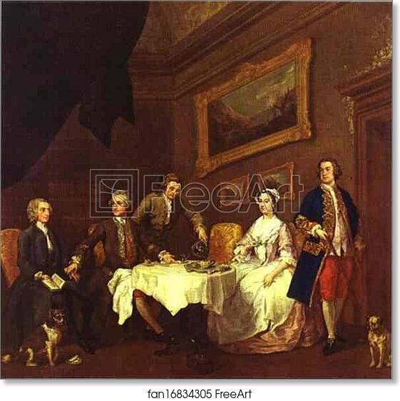 Free art print of The Strode Family by William Hogarth | FreeArt ...