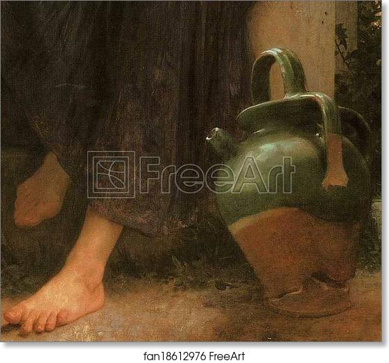 Free art print of The Broken Pitcher. Detail by William-Adolphe ...