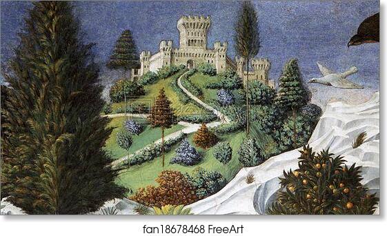 Free art print of Procession of the Magus Balthazar. Detail by Benozzo ...