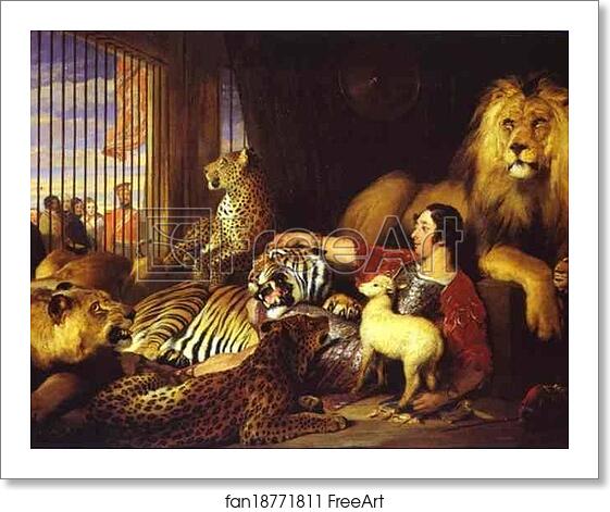 Free art print of Isaac Van Amburgh and His Animals by Sir Edwin ...
