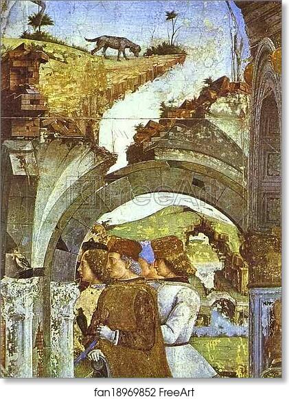 Free art print of Detail from "March" from the Cycle of the Months by ...