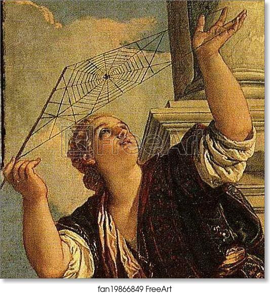 Free art print of Arachne or Dialectics. Detail by Paolo Veronese ...