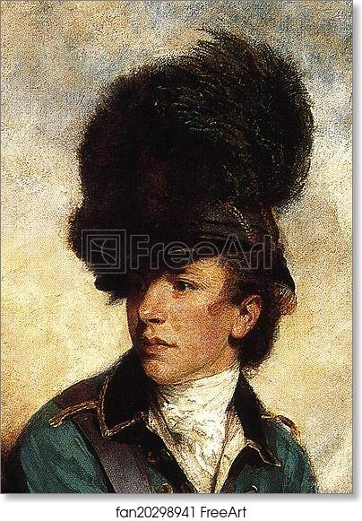 Free art print of Colonel Tarleton. Detail by Sir Joshua Reynolds ...