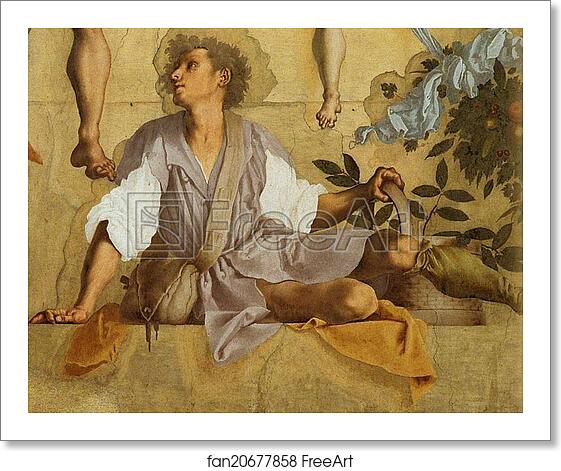 Free art print of Vertumnus and Pomona. Detail by Jacopo Carrucci ...