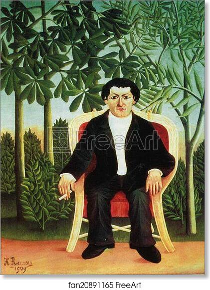Free art print of Portrait of Joseph Brummer by Henri Rousseau ...