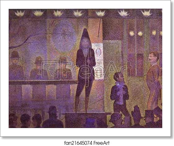 Free art print of Invitation to the Sideshow (La Parade de Cirque ...