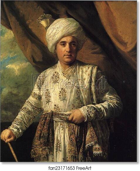 Free art print of Captain John Foote by Sir Joshua Reynolds | FreeArt ...