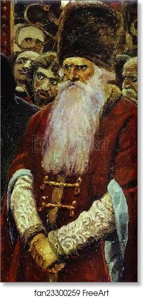 Free art print of Morning of the Strelets' Execution. Detail by Vasily ...