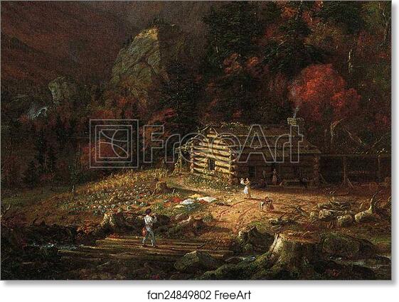 Free art print of The Hunter's Return. Detail by Thomas Cole | FreeArt ...