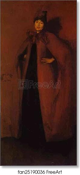 Free art print of Harmony in Red: Lamplight by James Abbott Mcneill ...