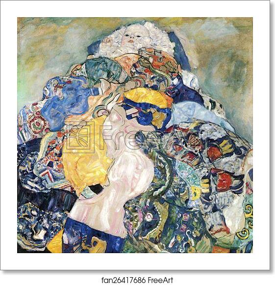 Free art print of Baby by Gustav Klimt. 1917-1918. Oil on canvas. 110 ...