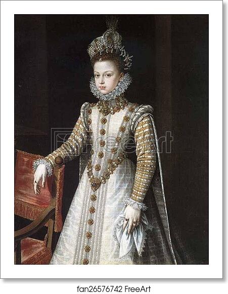 Free art print of Portrait of the Infanta Isabella Clara Eugenia by ...