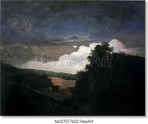 Free art print of Arkwright's Cotton Mills by Night by Joseph Wright Of ...