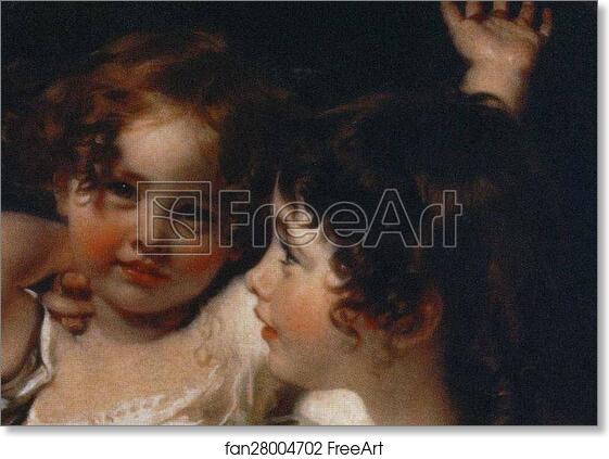 Free art print of The Calmady Children. (Emily Calmady, 1818-1906 and ...