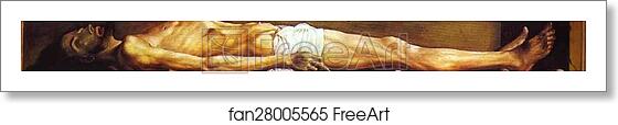 Free art print of The Body of the Dead Christ in the Tomb by Hans ...