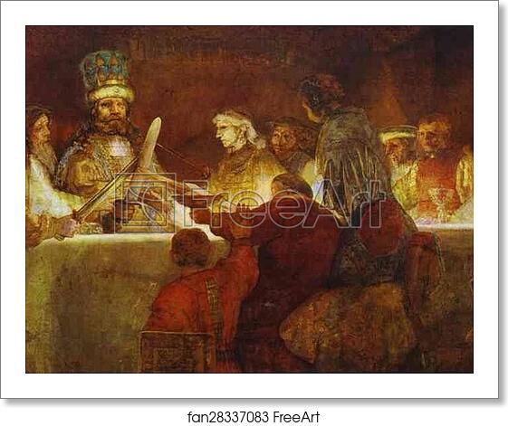 Free art print of The Conspiracy of Claudius (or Julius) Civilis by ...