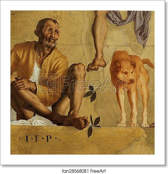 Free art print of Vertumnus and Pomona. Detail by Jacopo Carrucci ...