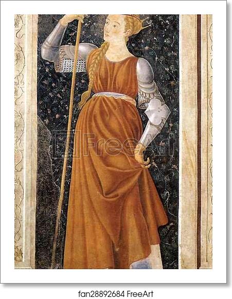 Free art print of Queen Tomyris by Andrea Del Castagno. C. 1450. From ...