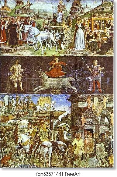 Free art print of "March" from the Cycle of the Months by Francesco Del ...