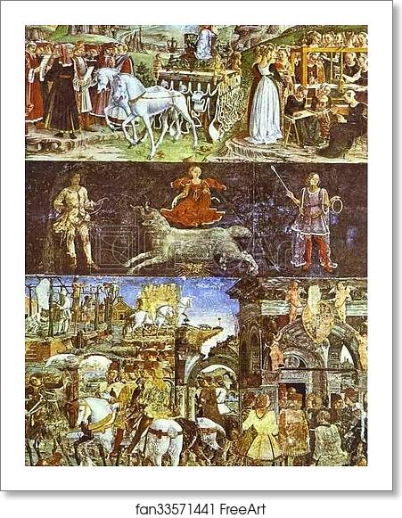 Free art print of "March" from the Cycle of the Months by Francesco Del ...