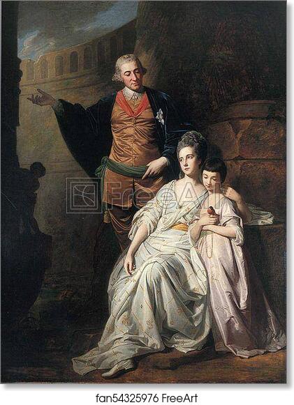 Free art print of The Warren Family by George Romney | FreeArt ...